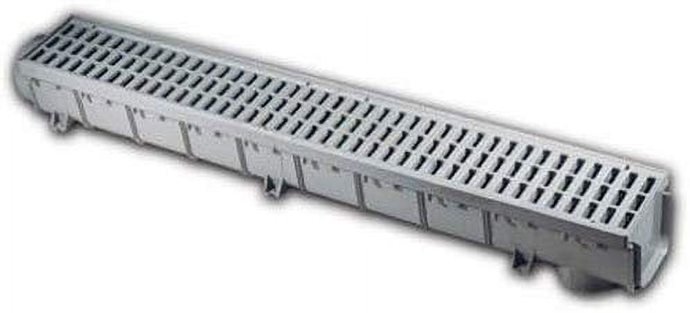 NDS 864G 5-Inch Pro Series Channel Drain, Grey - Walmart.com