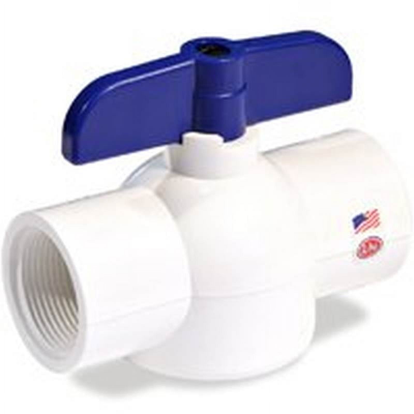 NDS EBV-1500-T 1-Piece Economy Full Port In-Line Ball Valve 1-1/2 in ...