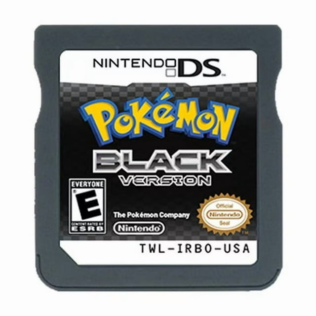 NDS Game Cartridge Pokem Black Version US Version Game Card for ...