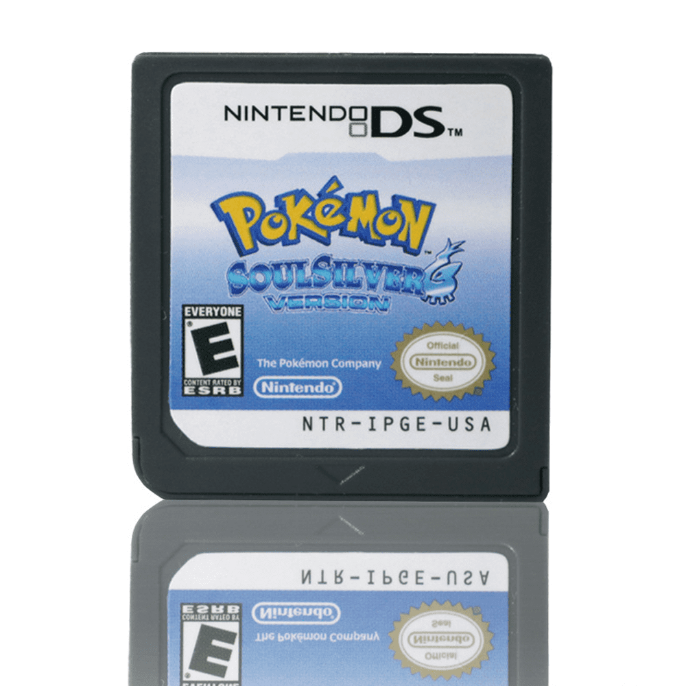 NDS Game Cartridge Pokemon SoulSilver - (US Version) DS Game - Walmart.com
