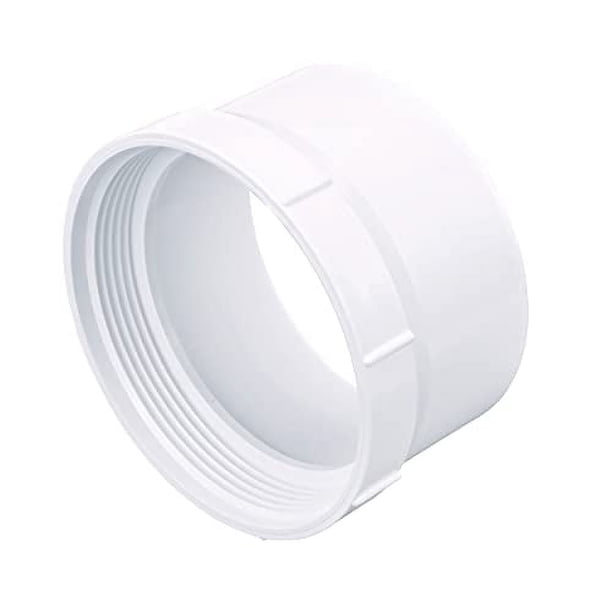 NDS Hub X FPT PVC S&D Female Cleanout Adapter, 4 in, White - Walmart ...