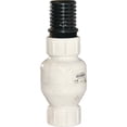 NDS KBI 1-1/2 In. PVC Spring Check Valve-Foot Valve 1001-15FV - Walmart.com