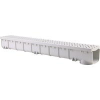 NDS Pro Series 39-1/2 in. Gray Rectangle Polyethylene Channel Grate and ...