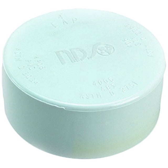 NDS 48035 6 in. Hub x 6 in. Hub Schedule 35 PVC Drain Cap - Walmart.com
