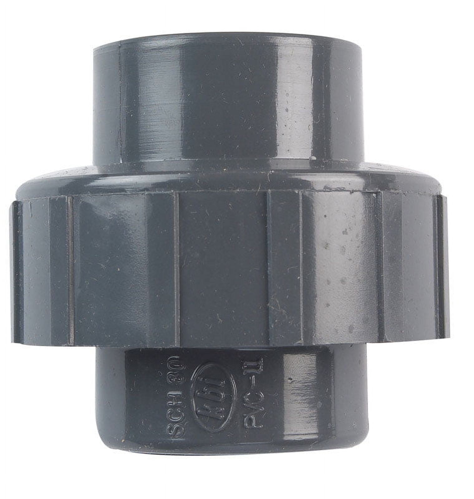 UNION SCH80 1"FPT PVC(Pack of 1) - Walmart.com