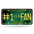 NDSU North Dakota State NCAA Bison #1 Fan Metal License Plate Tag ...