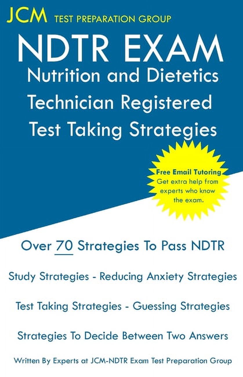 NDTR Exam Nutrition and Dietetics Technician Registered Test Taking ...