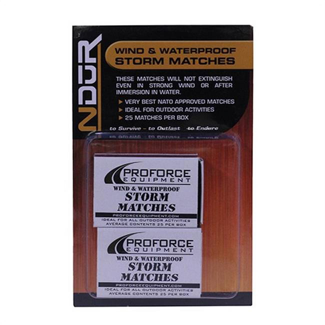 NDuR NDUR 21080 Storm Matches Fire Starter - Walmart.com