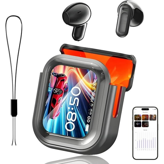 NE20 Earbuds, NE20 Translation Earbud, 6 Translation Modes, LCD Touch ...