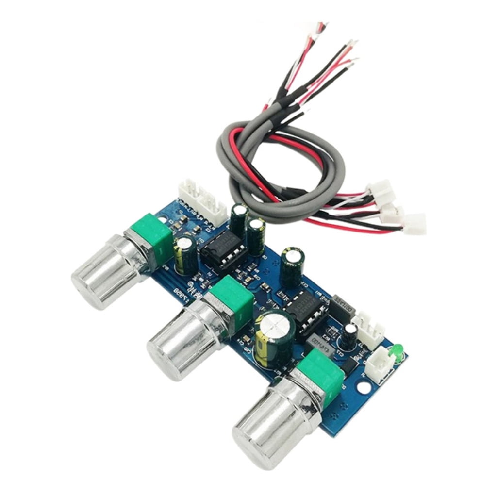 NE5532 Adjustable Bass Treble Auditory Control Board For 2.1CH Systems ...