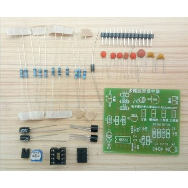 NE555 Multi-Channel Waveform Generator Module Sine Triangle Square Wave ...