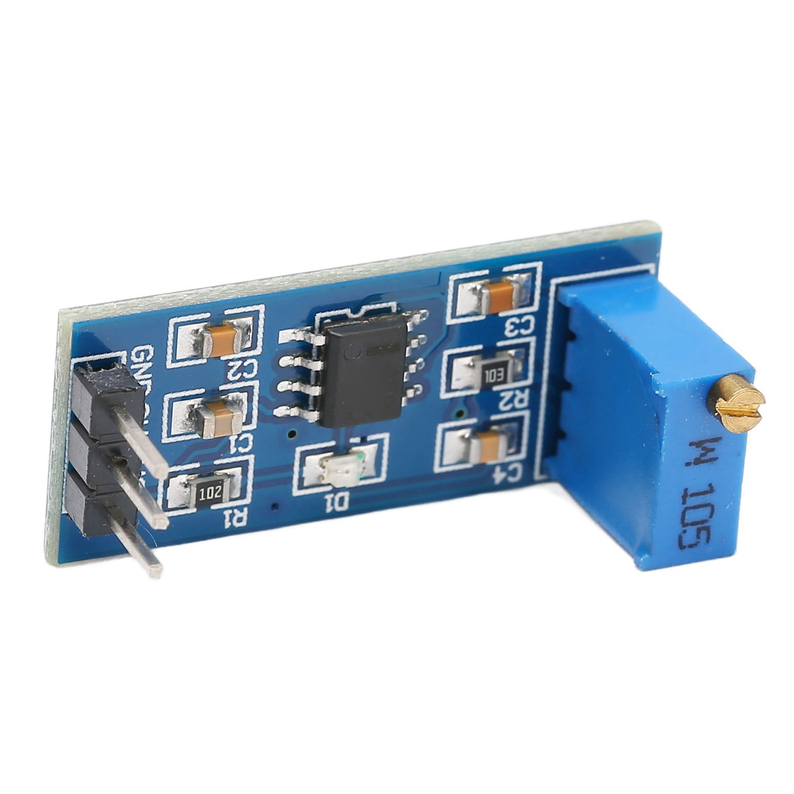 NE555 Pulse Generator Module, Adjustable Frequency & 1-Way Signal ...