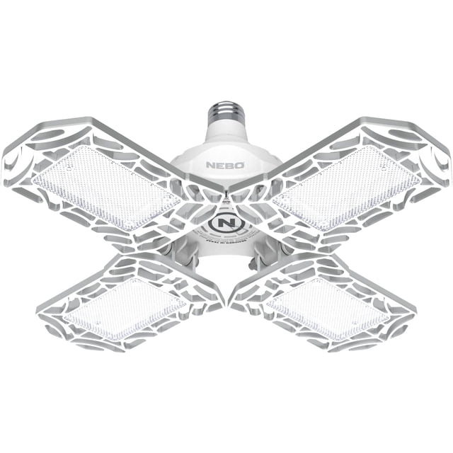 NEBO High Bright Extremely Bright LED Garage Light, Multi-Position ...