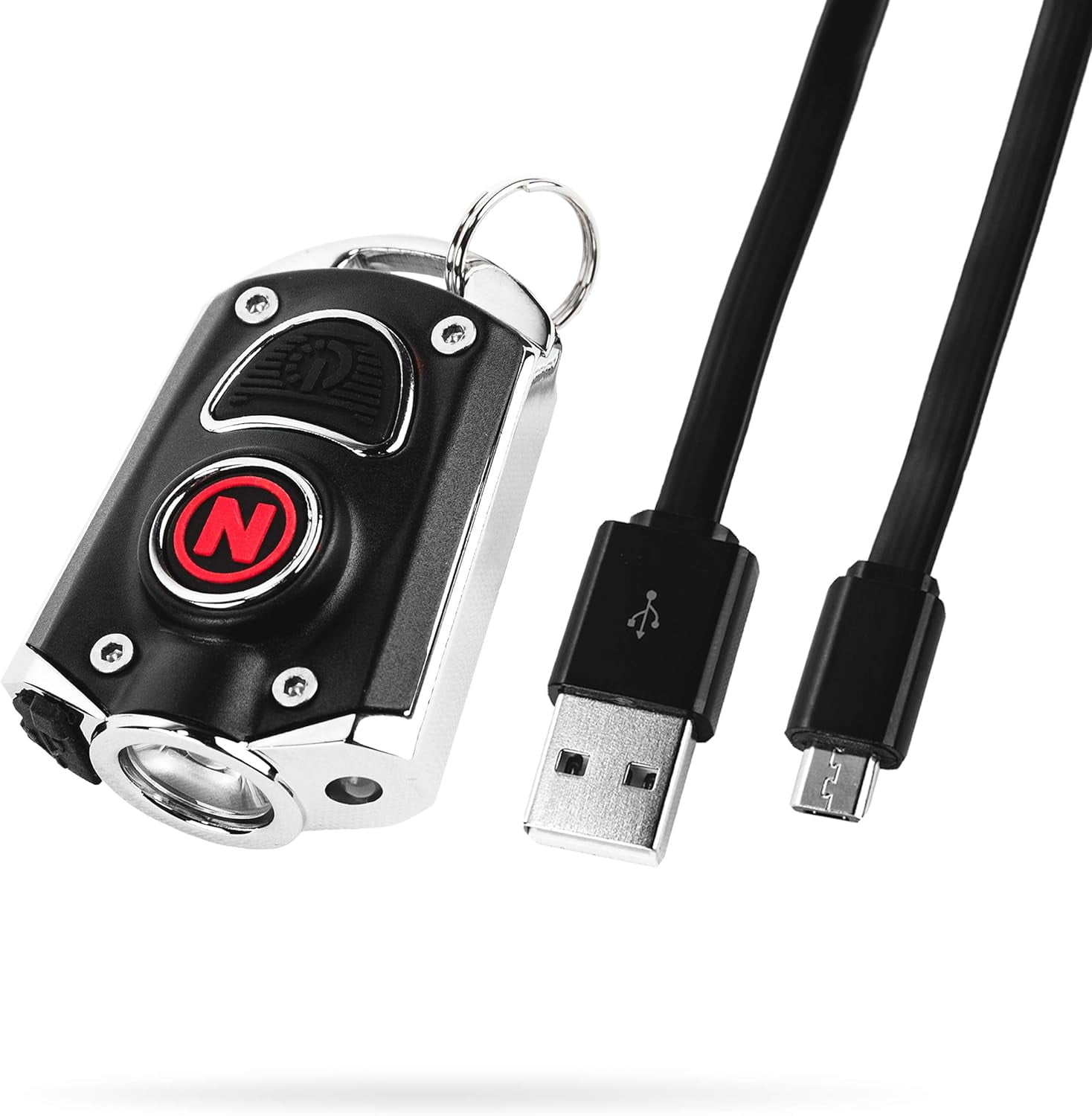 NEBO MYCRO Keychain Flashlight | 400 Lumens, 40 Hours Run Time ...