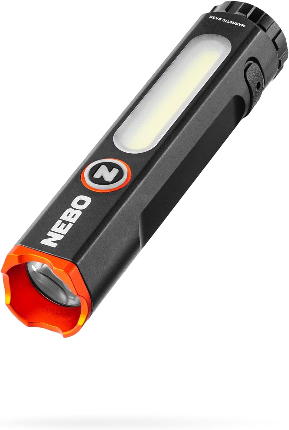 NEBO LED Mini Larry 500 Lumen Rechargeable Flashlight with COB Work ...