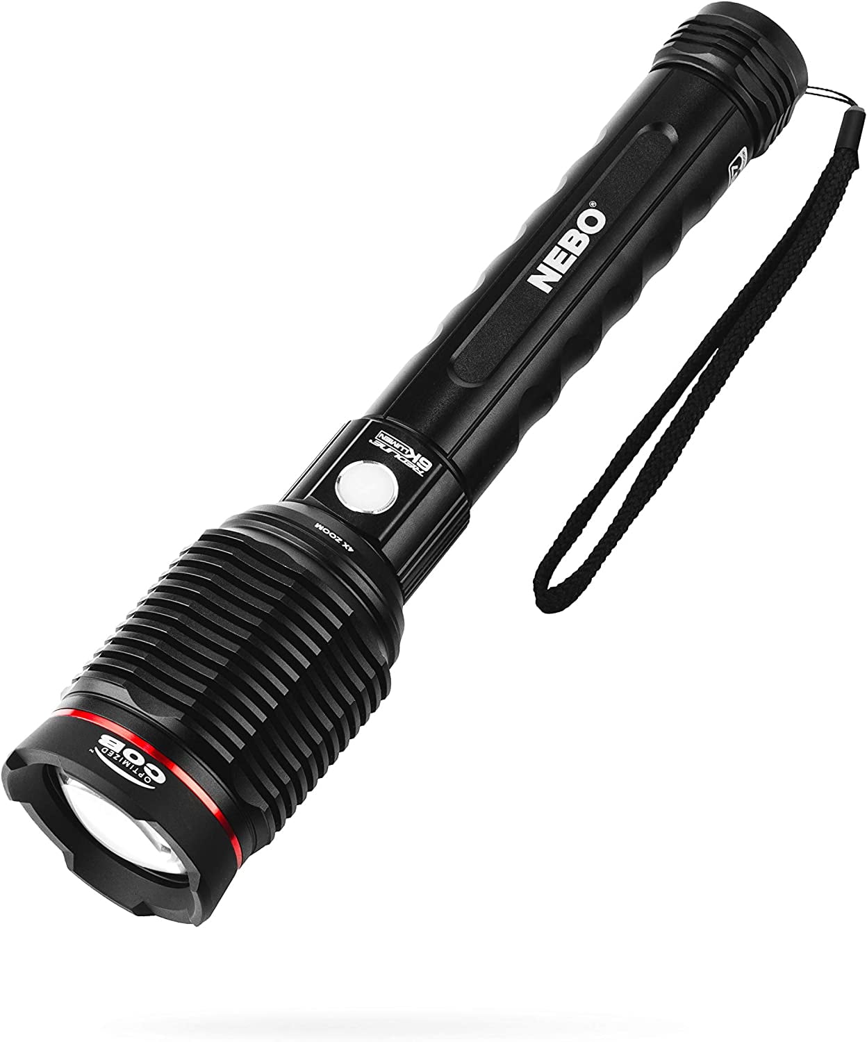 NEBO Redline 6K 6000-Lumen LED Rechargeable Bright Flashlight For EDC ...