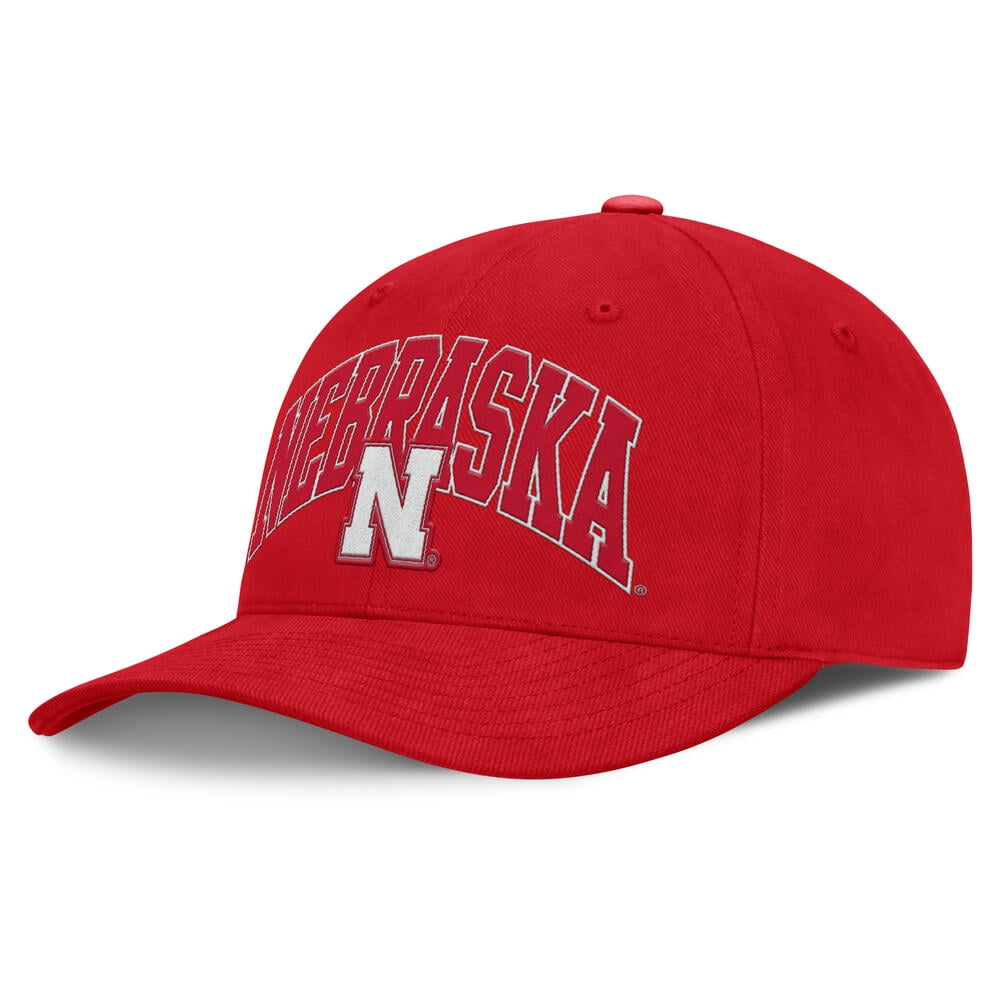 Nebraska Cornhuskers Unisex Scarlet Hammer Core Cotton Structured ...