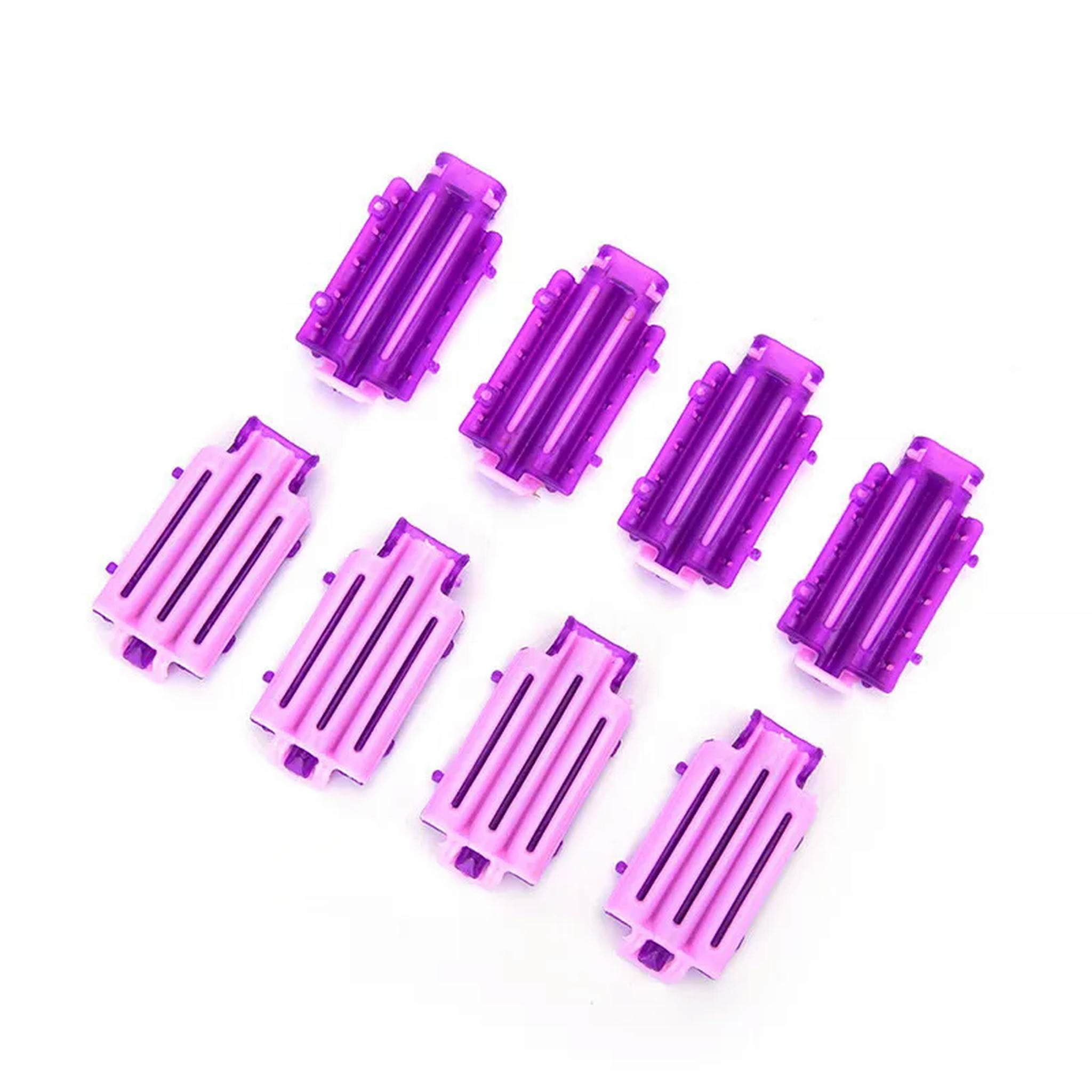 NEBULOUSTRANCE 45pcs Hair Rollers Root Fluffy Clamps Wave Perm Rod DIY ...
