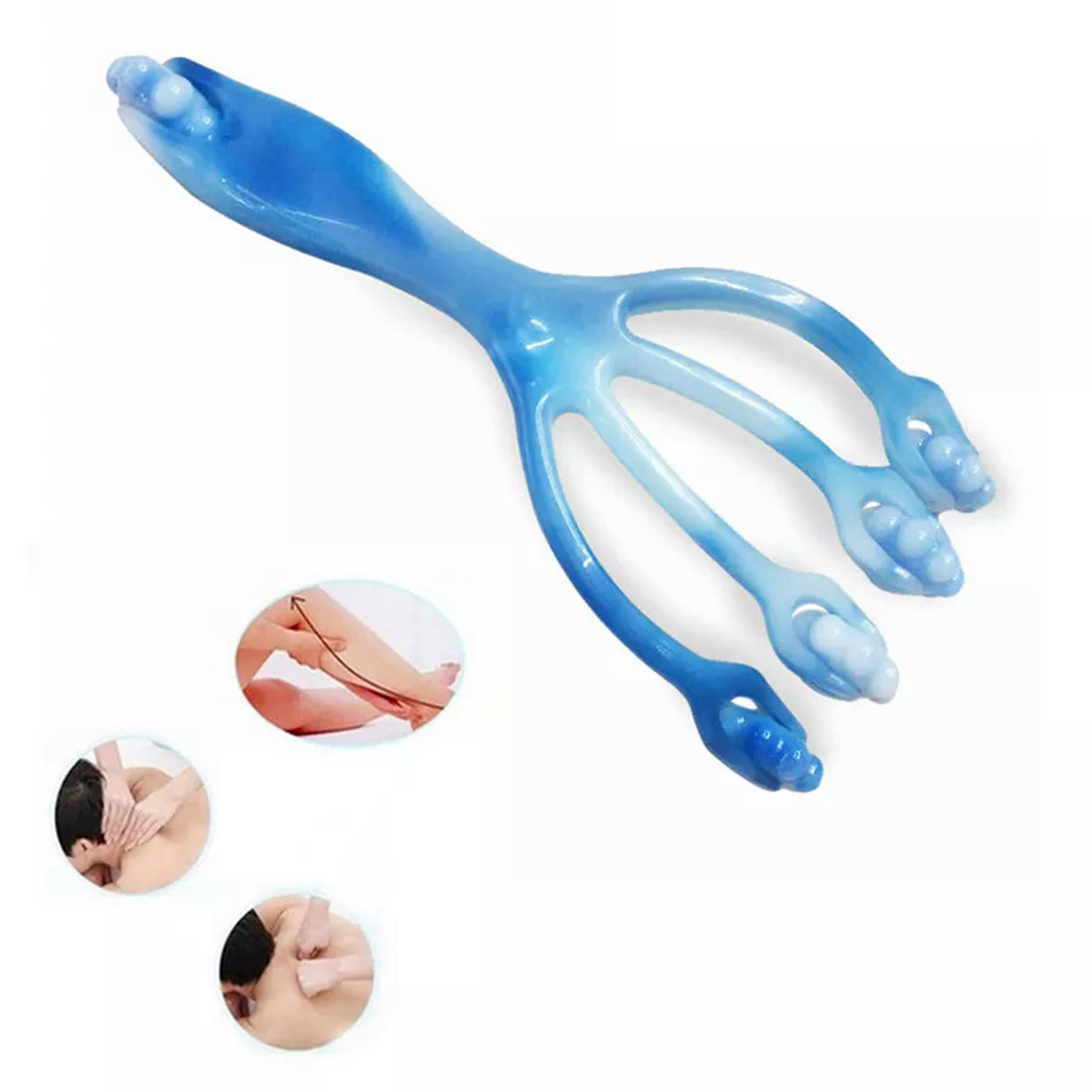 NEBULOUSTRANCE Head Massager Scalp Roller Massage Comb For Claw Foot ...