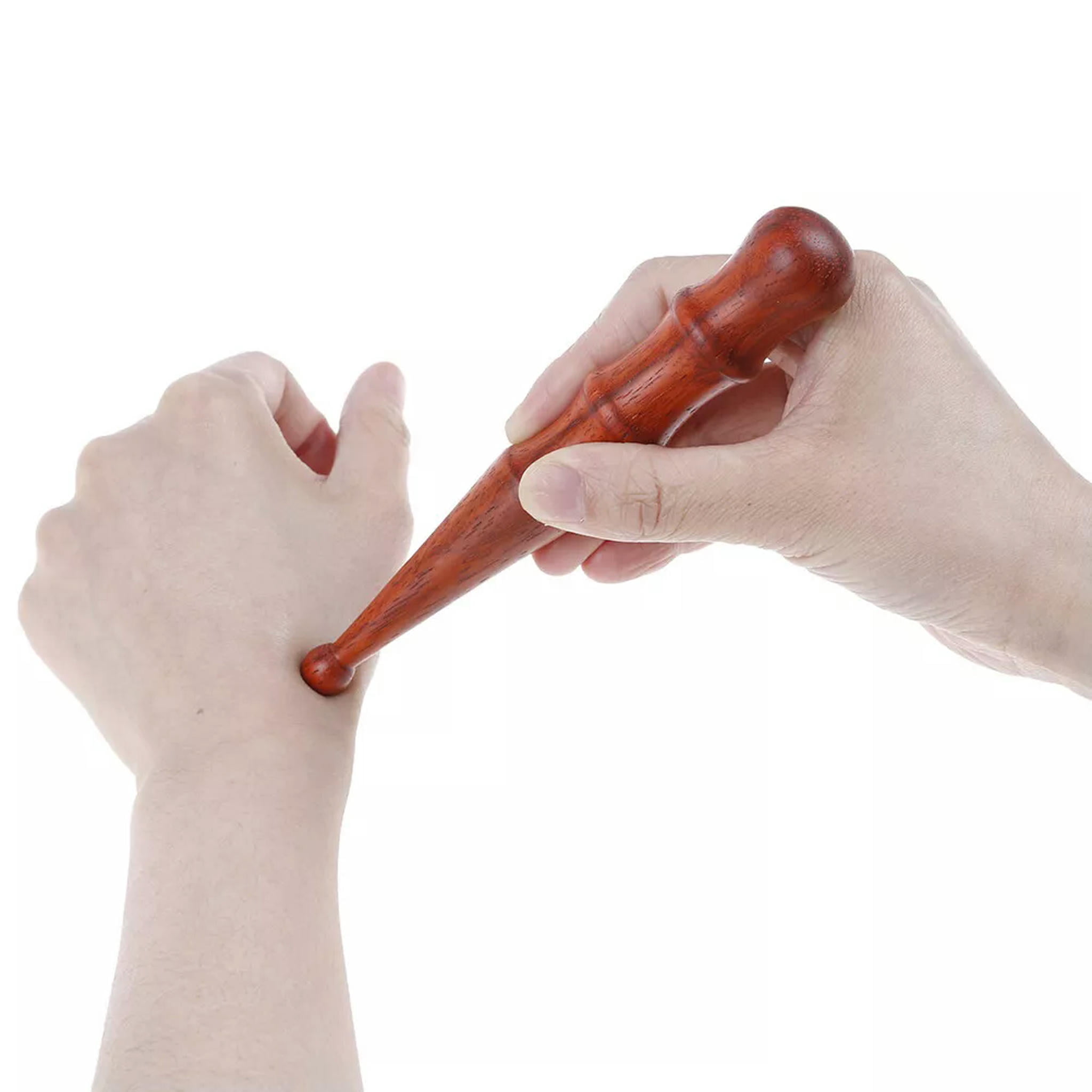 NEBULOUSTRANCE Wood stick wooden tools acupoint massage spa foot hand ...