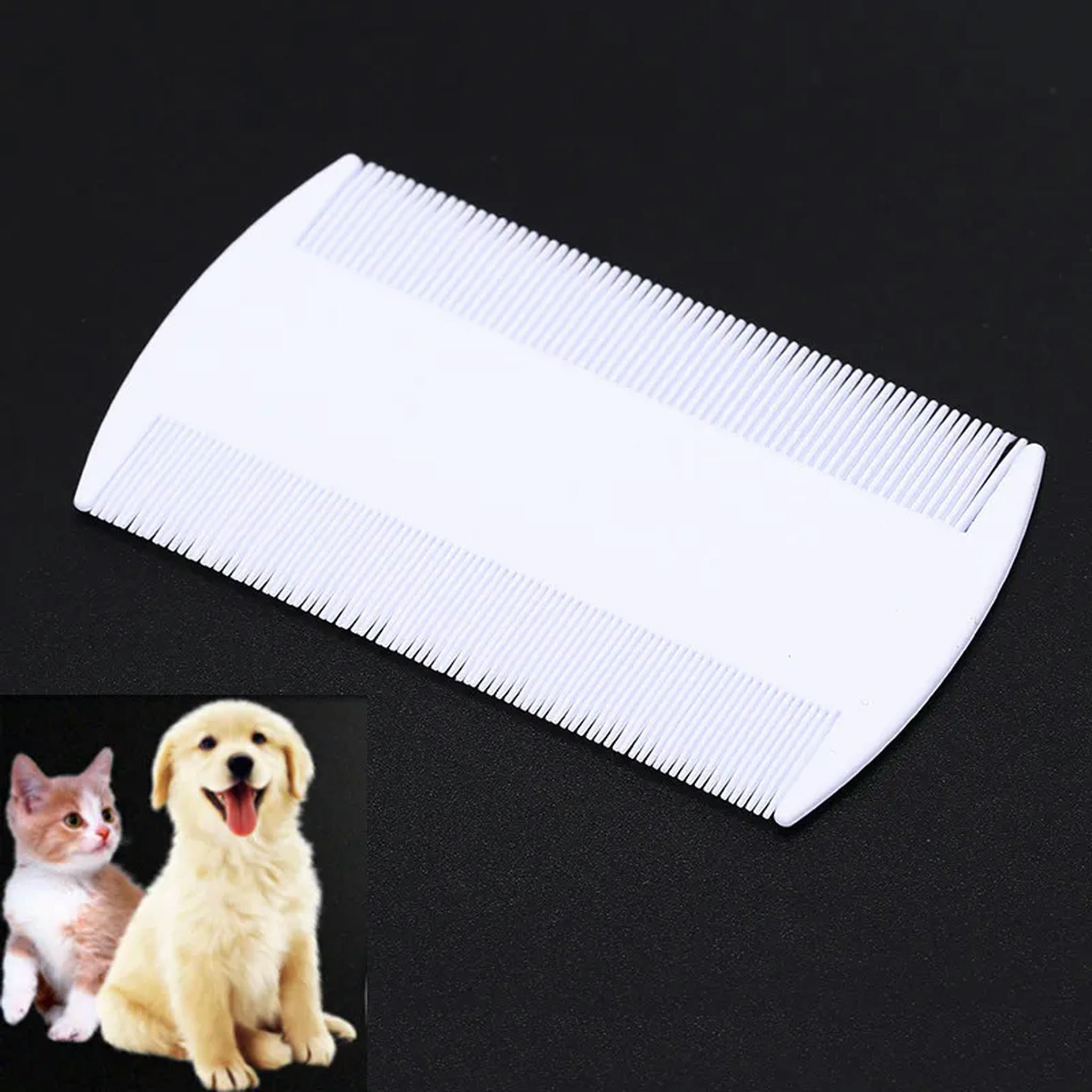 NEBULOUSTRANCE double sided head lice comb hair combs fine tooth head ...