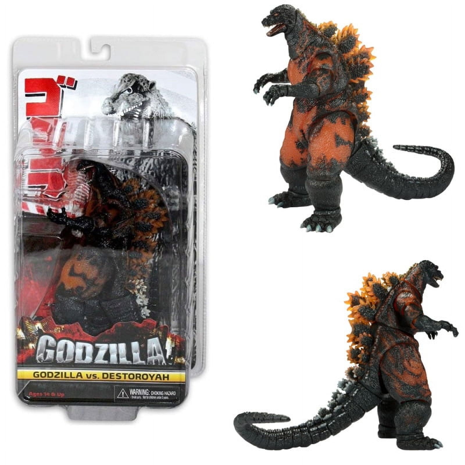 NEC-A 1995 Red Lotus Godzilla Model Figure - SHM Action Figure Box Set ...