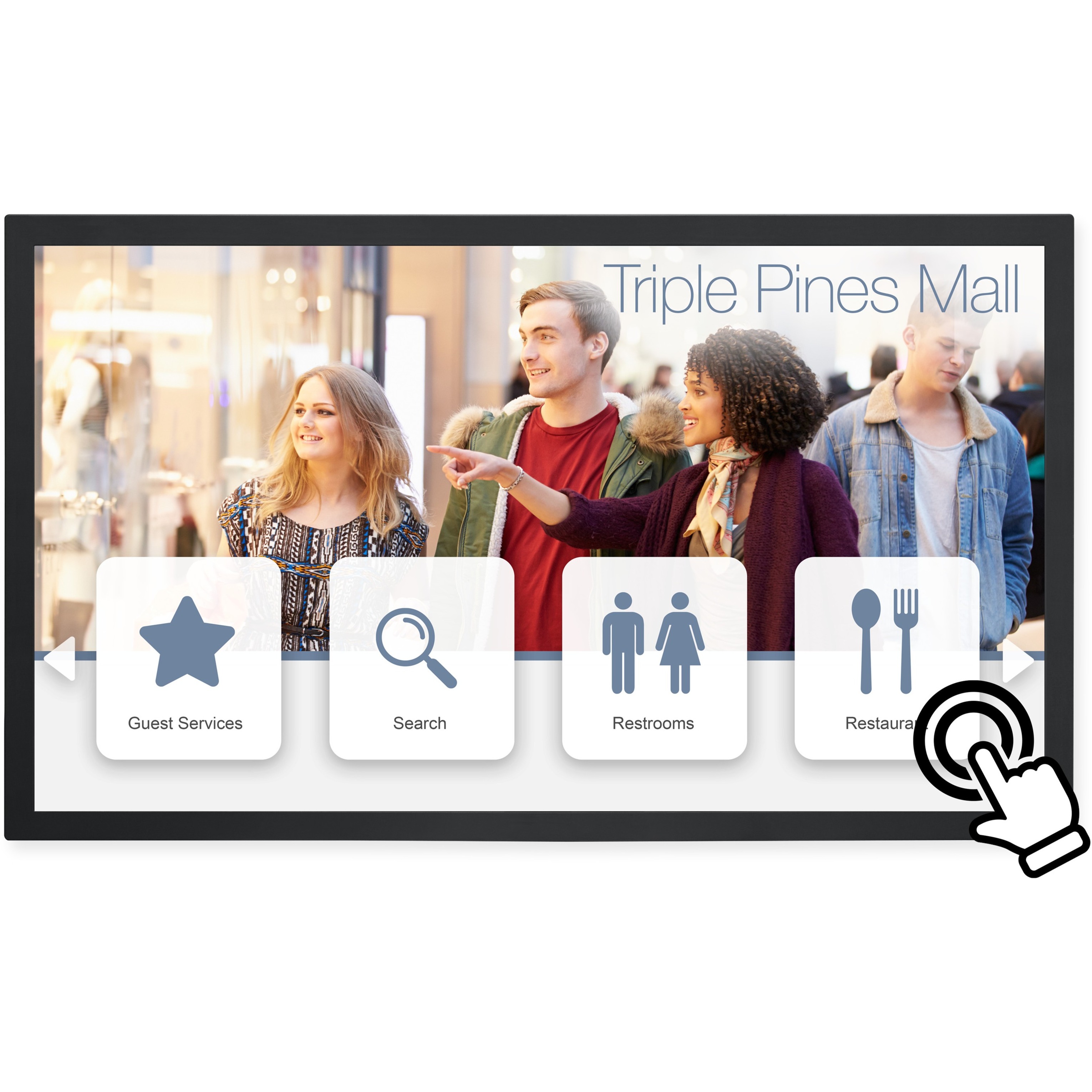 NEC Display 32" Professional Grade Display - 32" LCD - Touchscreen ...