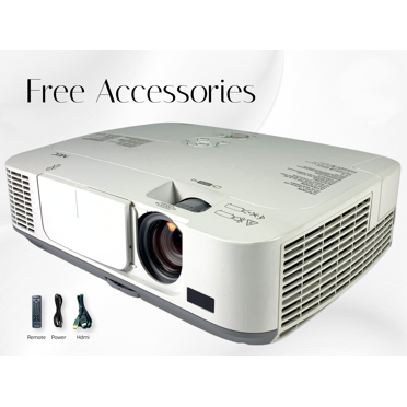 Pre-Owned HDMI NEC NP-V300X DLP Projector 3000 ANSI HD 3D Movies Gaming ...