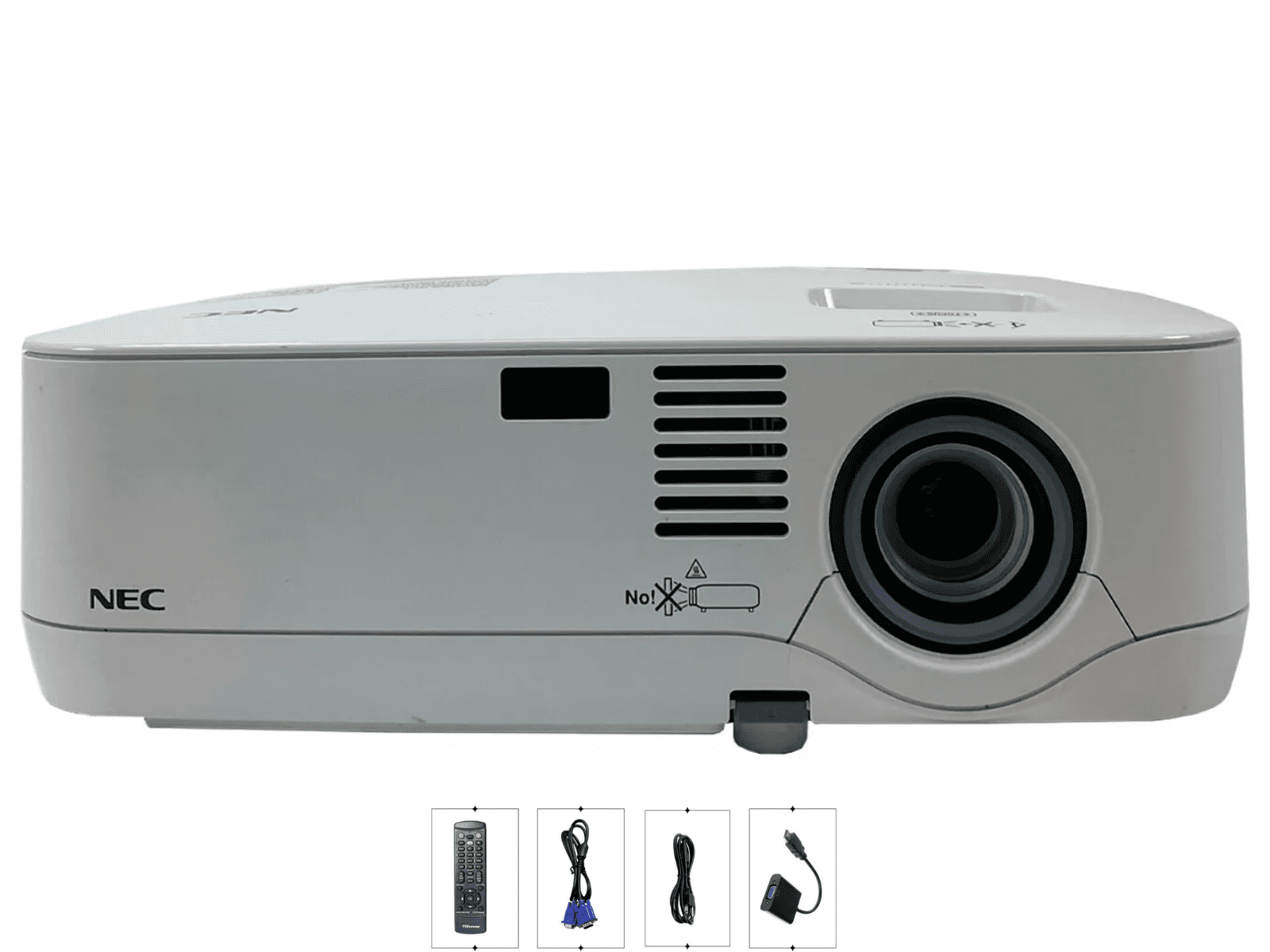 Pre-Owned NEC NP610 3LCD Projector 3500 Lumens HD 1080p Portable HDMI ...