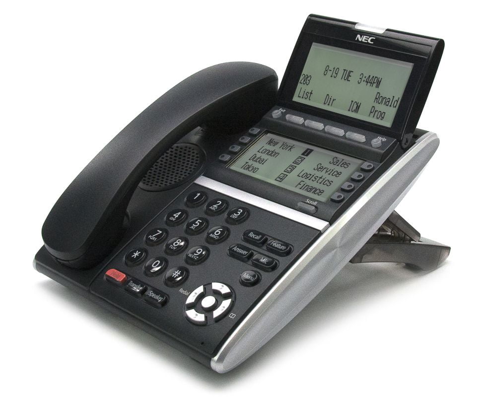 NEC Univerge ITZ-8LDG-3 Gigabit IP Phone (660018) - Walmart.com