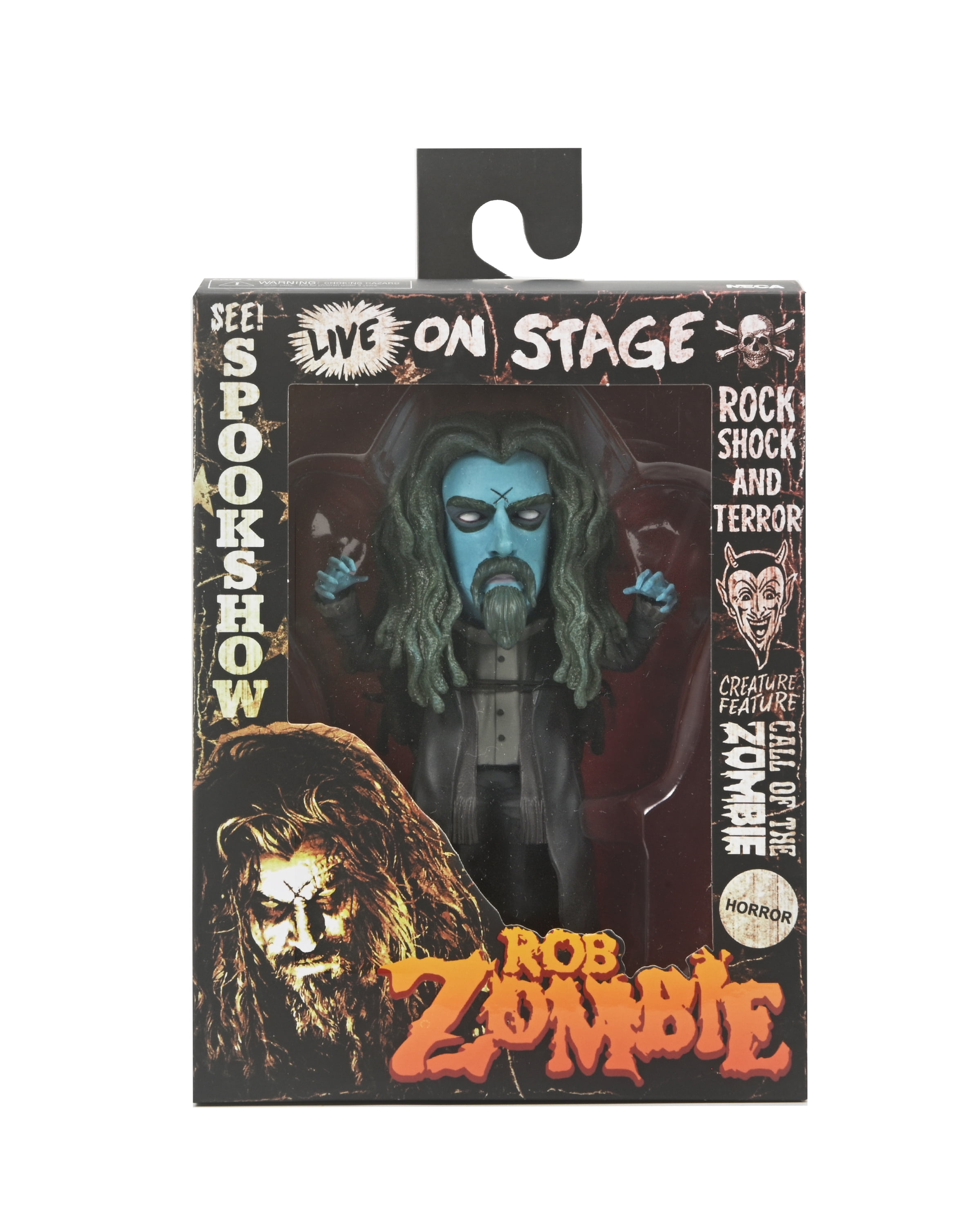 NECA 12+ Rob Zombie Action Figure, Blister Card, 6 inches - Walmart.com