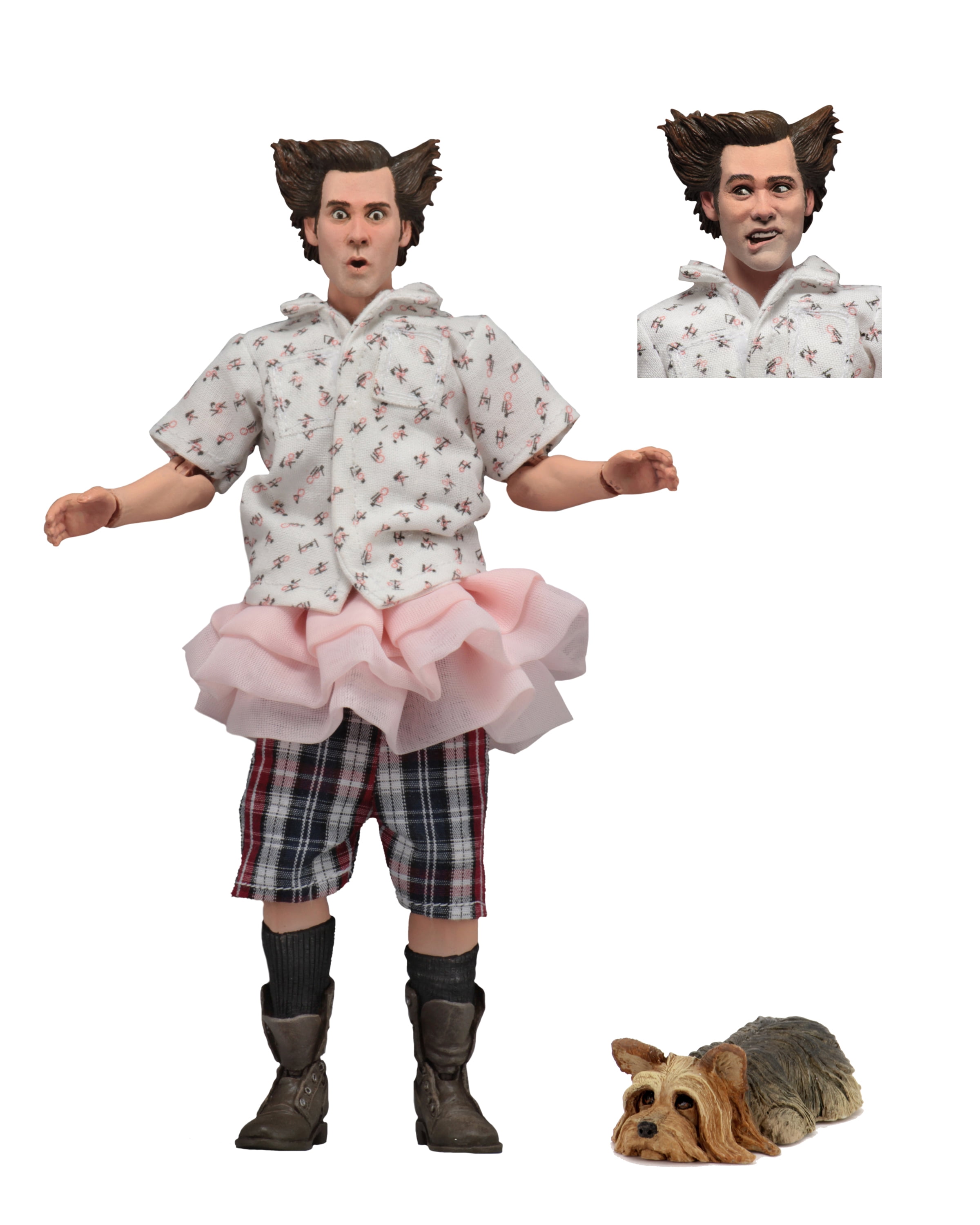 NECA ACE Ventura PET Detective Shady Acres ACE 8IN Retro Action Figure ...