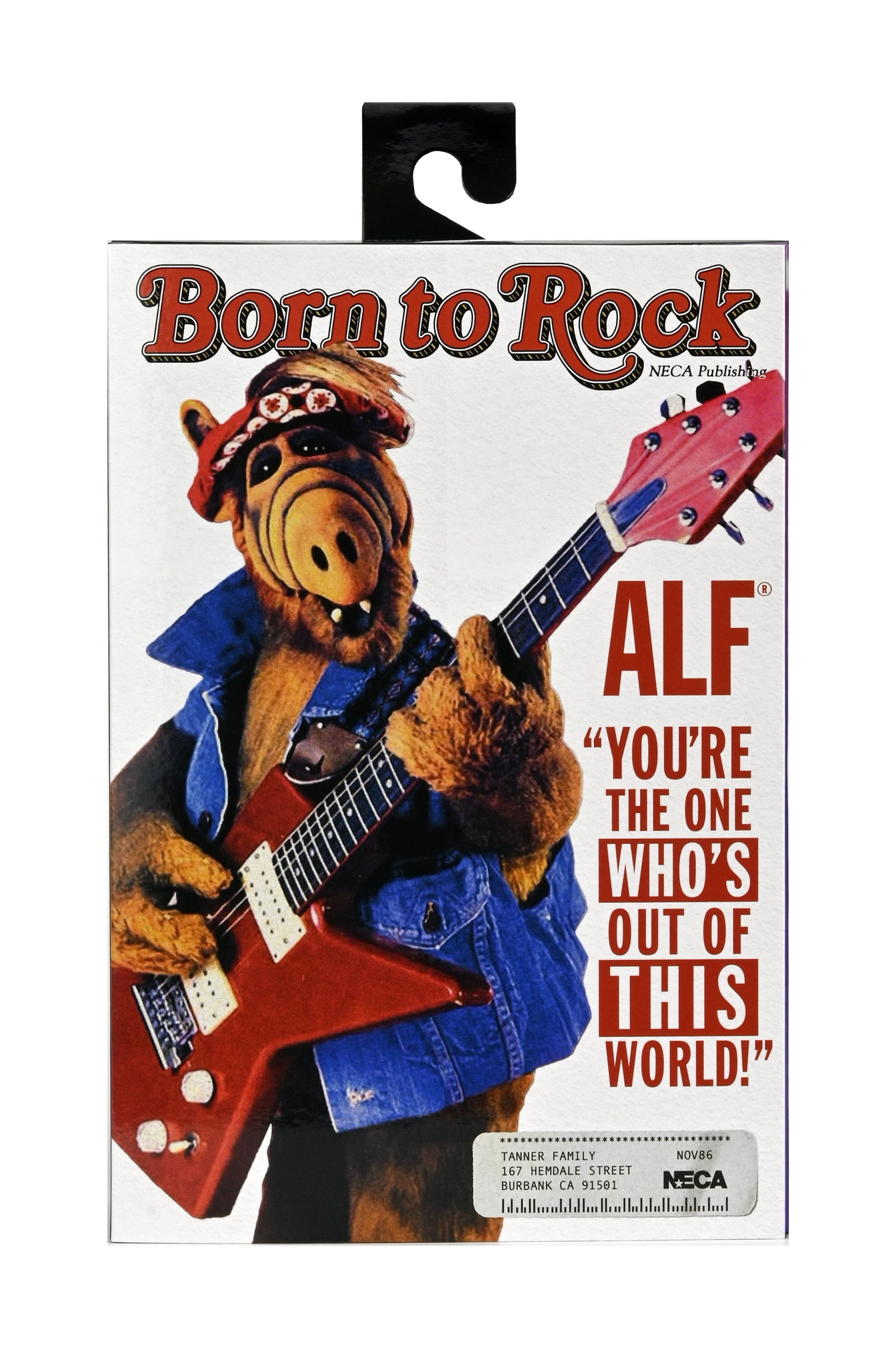 Born to Rock 7" Ultimate Alf Action Figure, by NECA - Walmart.com