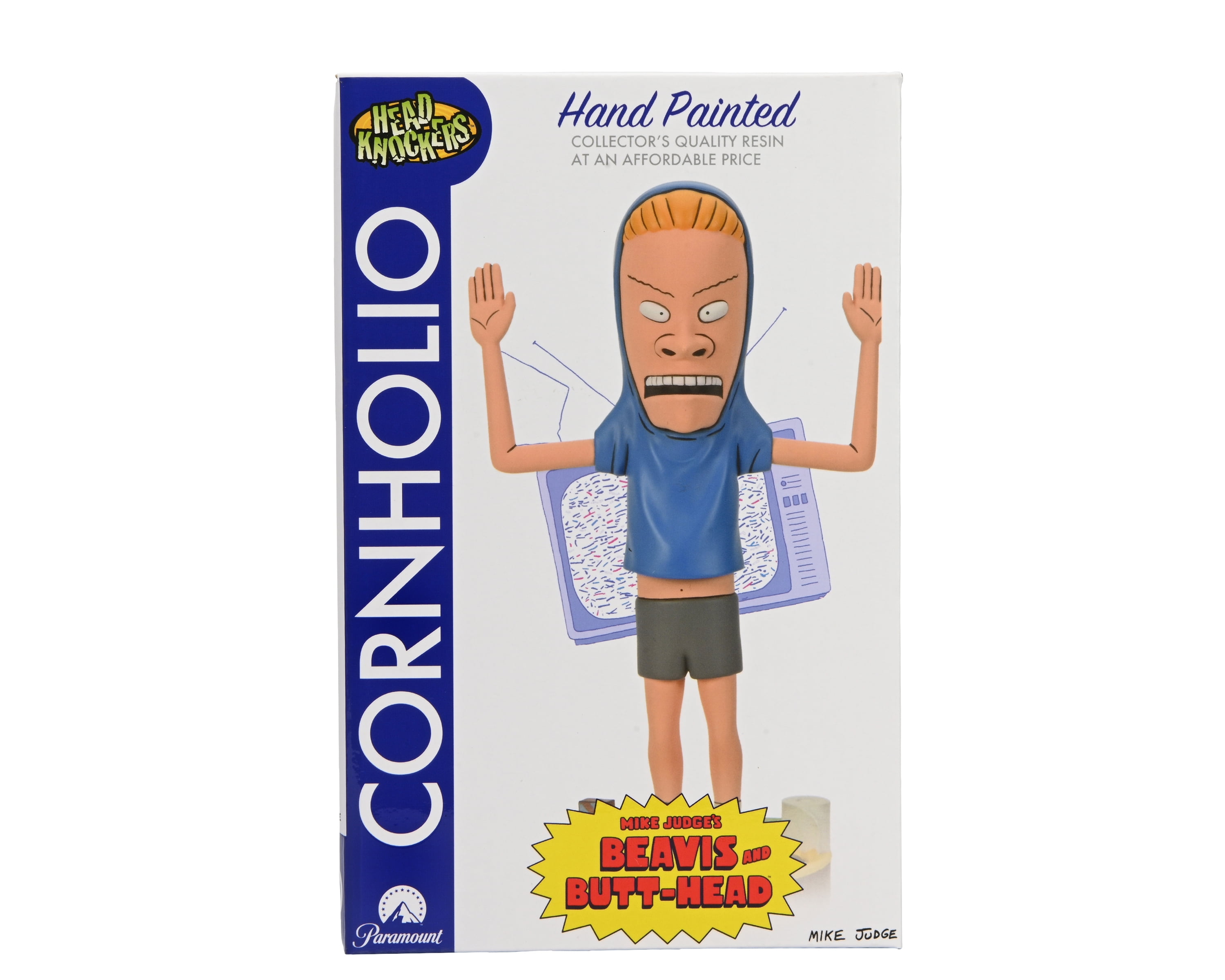 Beavis and Butt-Head 7" Cornholio Head Knocker Bobblehead, by NECA ...