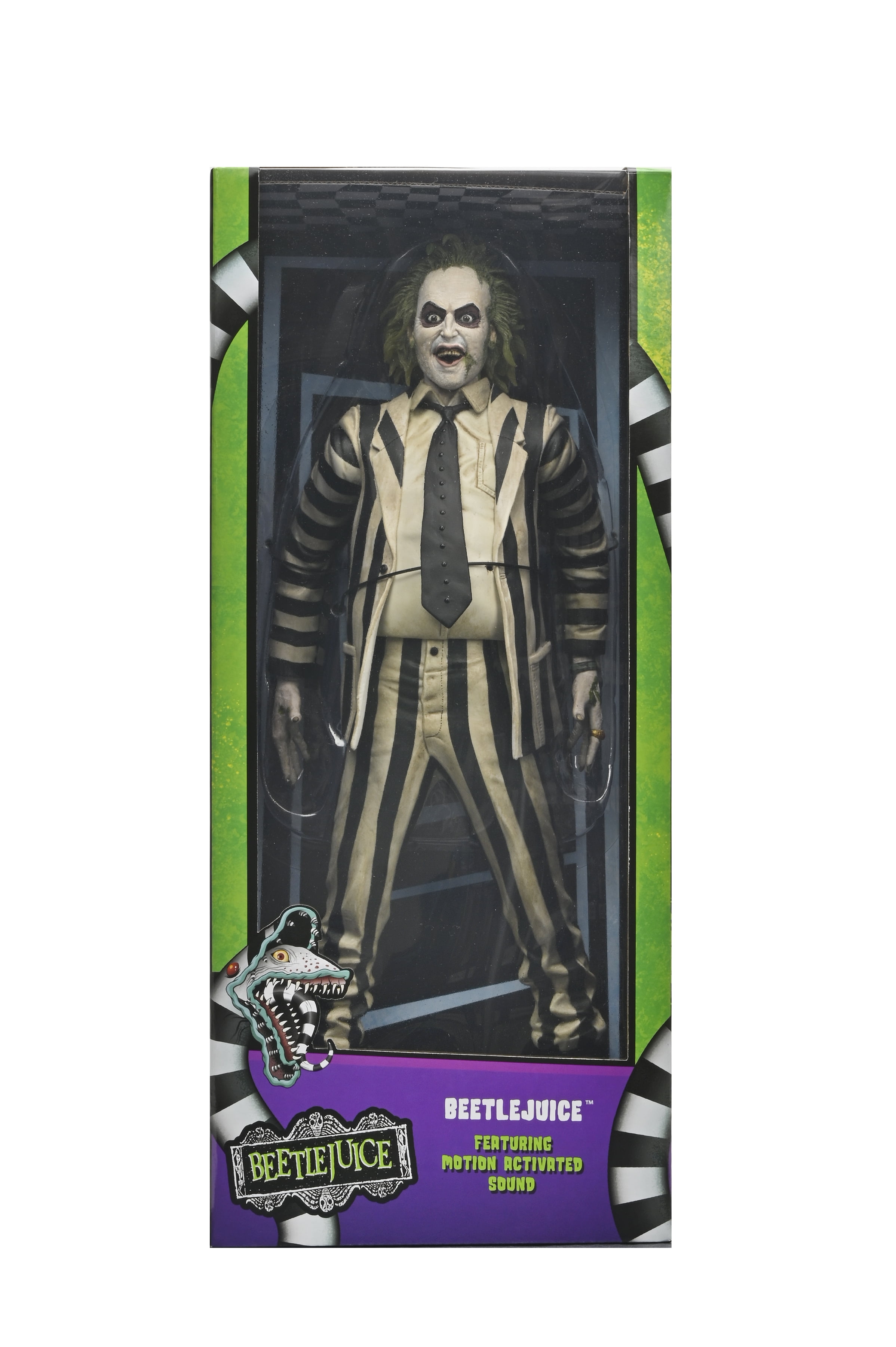 Beetlejuice (1988) 18" Beetlejuice Action Figure with Sound, by NECA ...