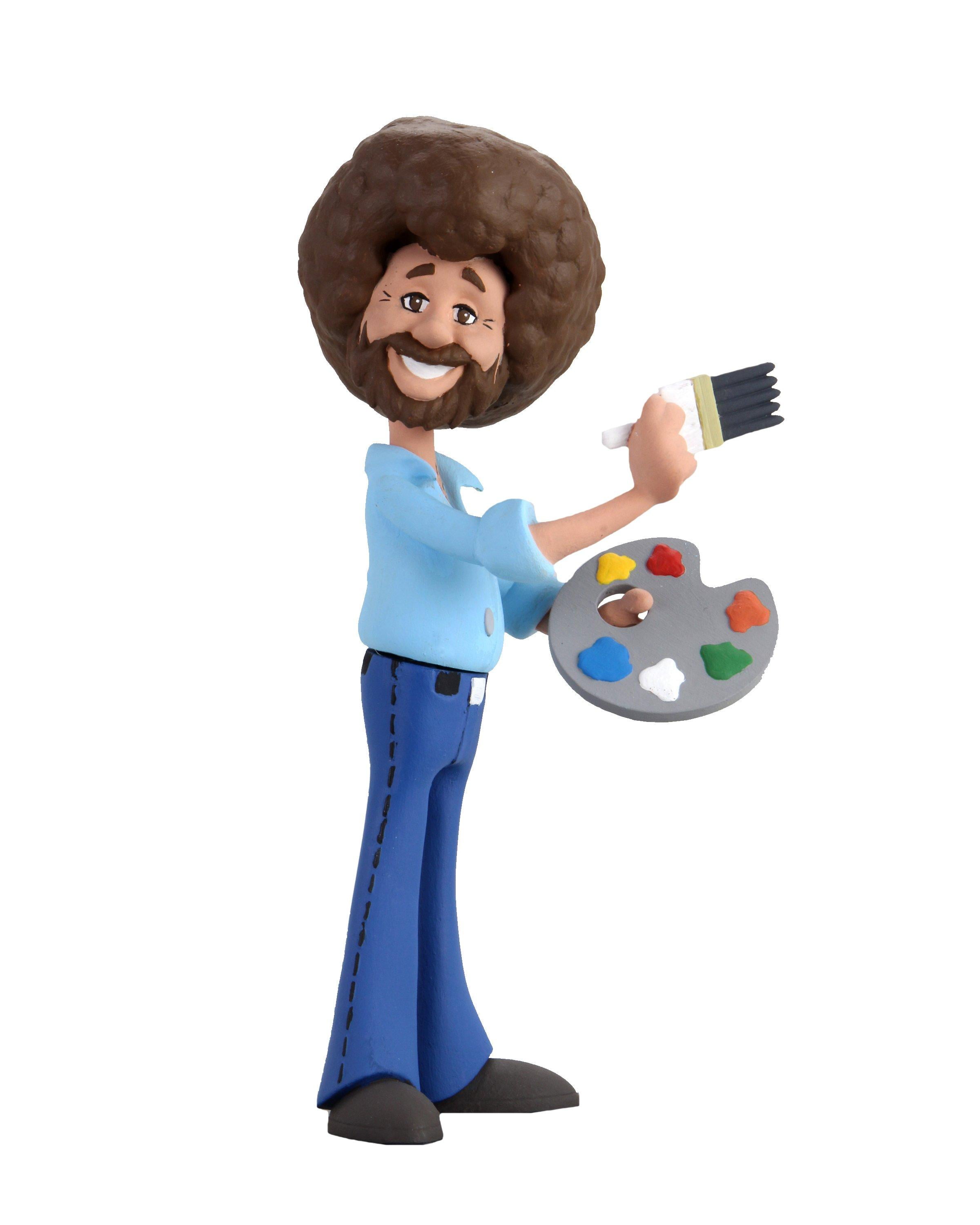 NECA Bob Ross: Bob Ross Toony Classic Action Figure (6") - Walmart.com