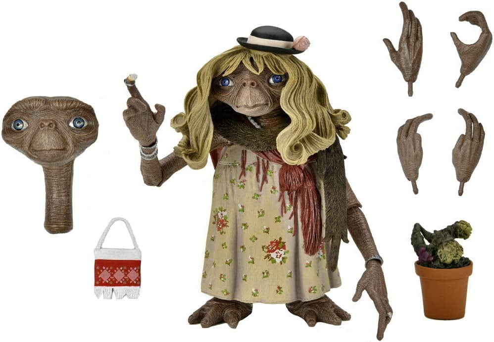 E.T. the Extra-Terrestrial (1982) 4.5" 40th Anniversary Ultimate Dress ...