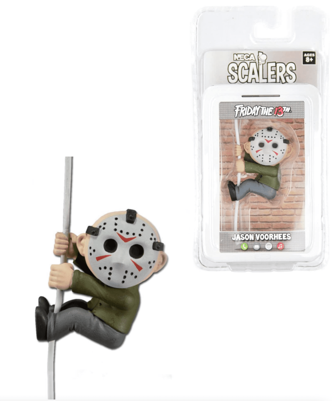 NECA Friday the 13th Scalers Series 1 Jason Voorhees Mini Figure ...