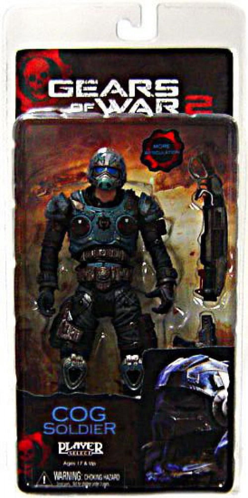 NECA Gears of War Series 5 COG Soldier Action Figure [Shotgun & Lancer ...