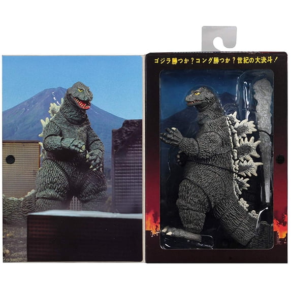 NECA Godzilla vs. King Kong 1962 6" Action Figure, Clamshell Packaging ...