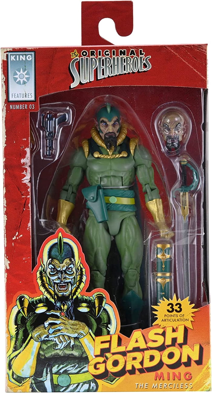 The Original Superheroes 7 Inch Action Figure Series 1 - Ming - Walmart.com