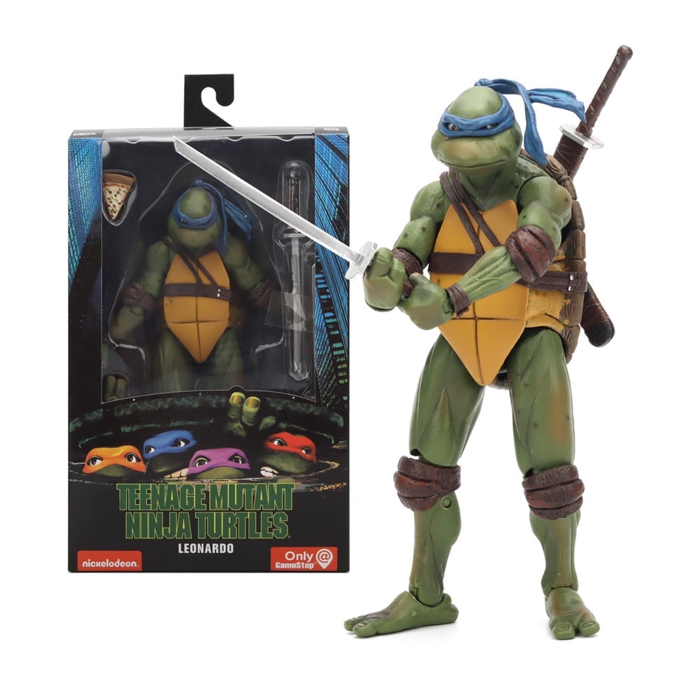 NECA Ninja Turtle (TMNT) 1990 Movie Edition Limited 7-inch Mobile Doll ...