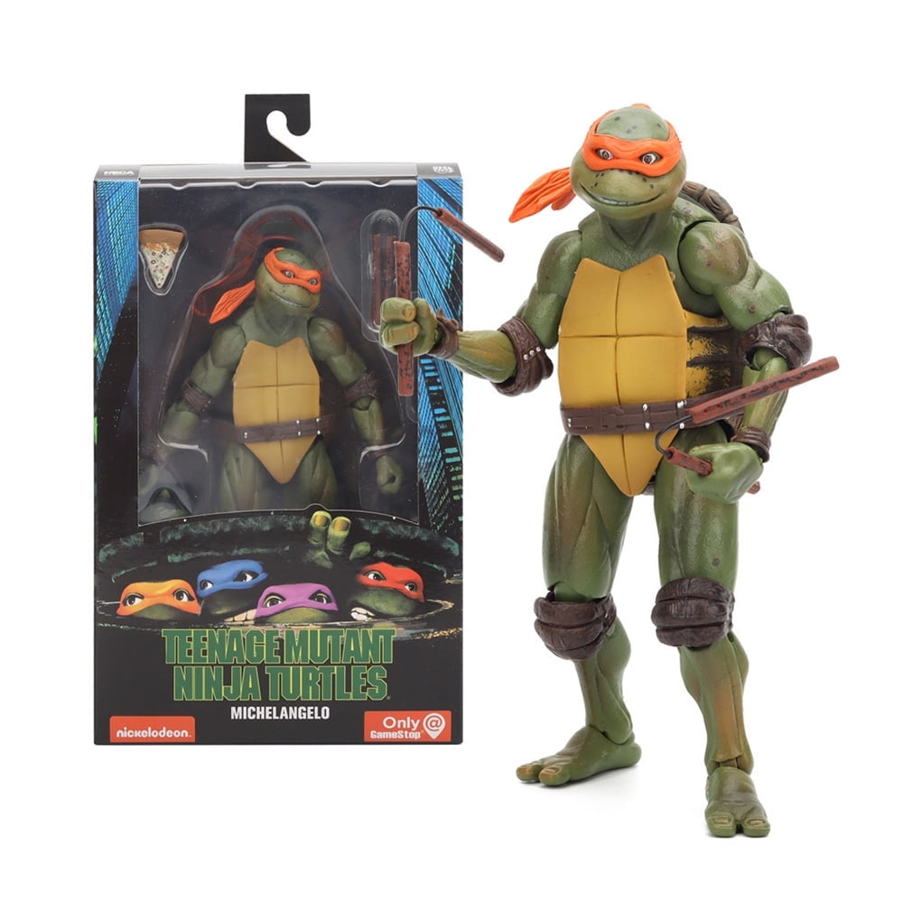 NECA Ninja Turtle (TMNT) 1990 Movie Edition Limited 7-inch Mobile Doll ...