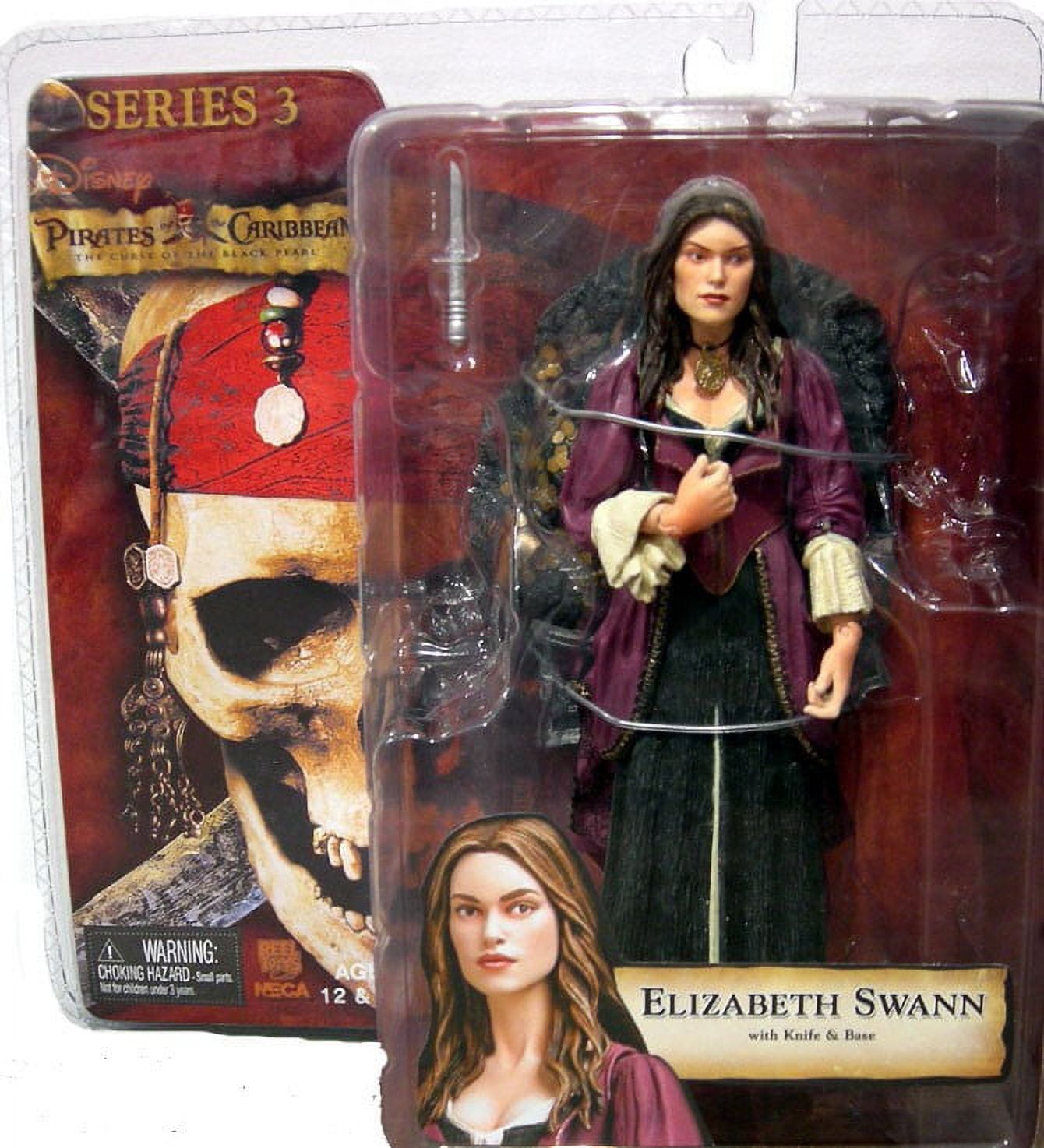 NECA Pirates of the Caribbean Series 3 Elizabeth Swann Action Figure ...