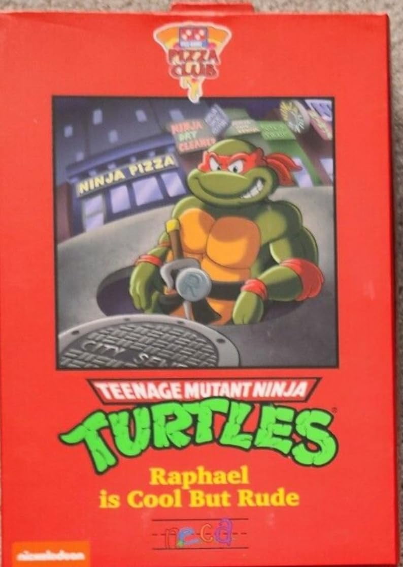 NECA Raphael Cartoon Action Figure 18Cm - Walmart.com