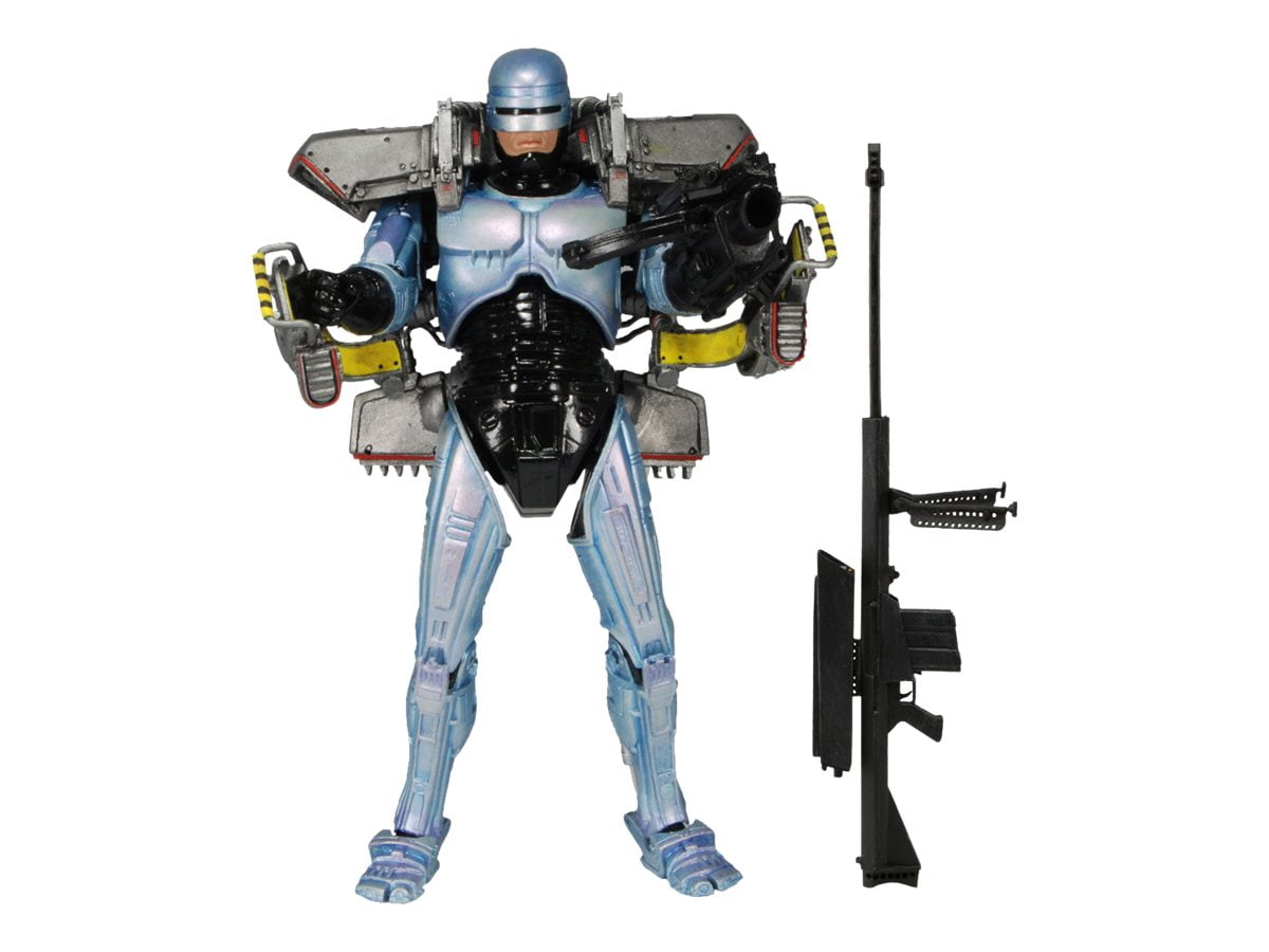 NECA Robocop - Deluxe Robocop with Jetpack and Cobra Assault Cannon - 7 ...