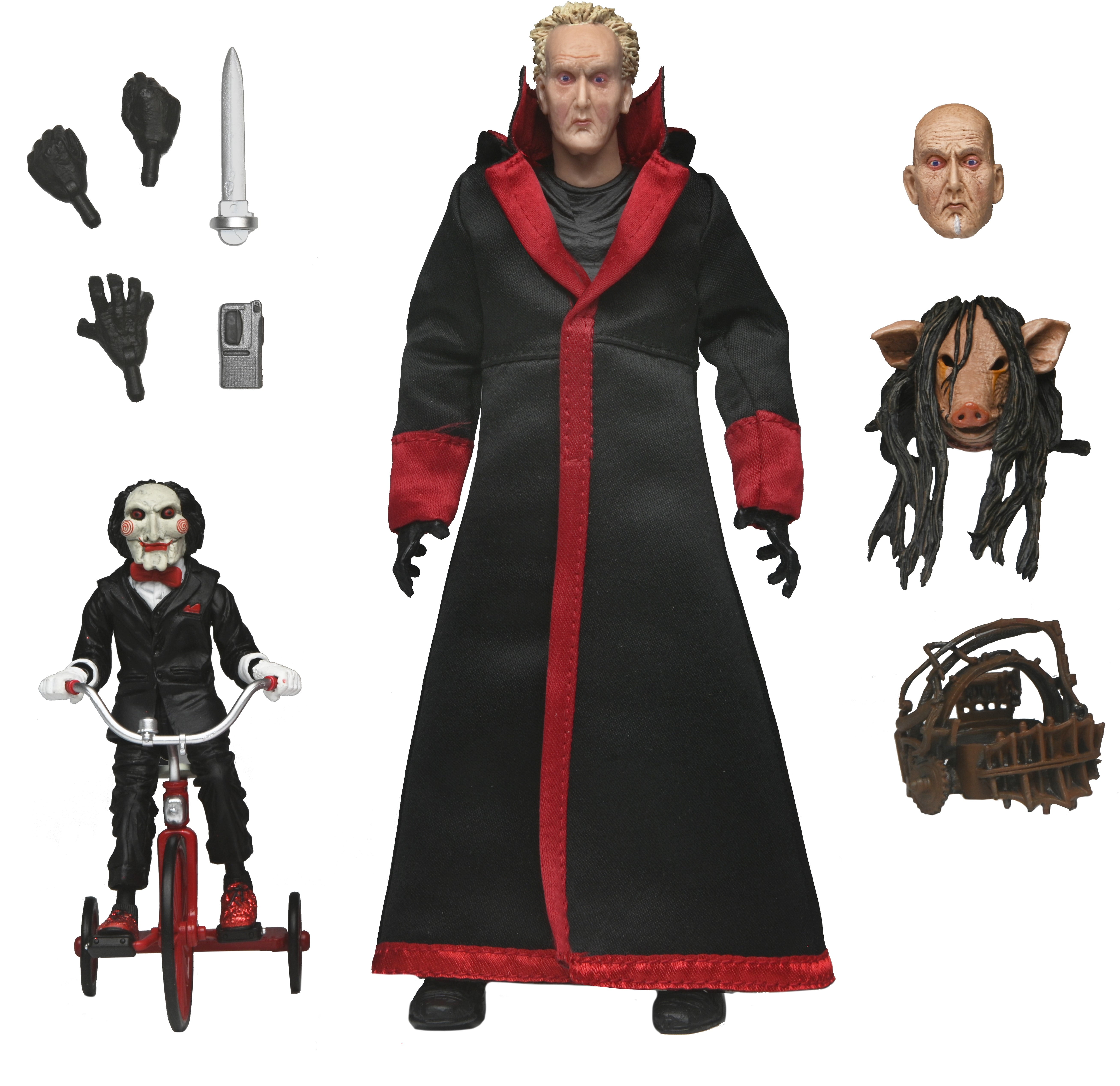 NECA Saw Ultimate Jigsaw Action Figure, Multicolor, 2.5'' W x 9.25'' H - Walmart.com