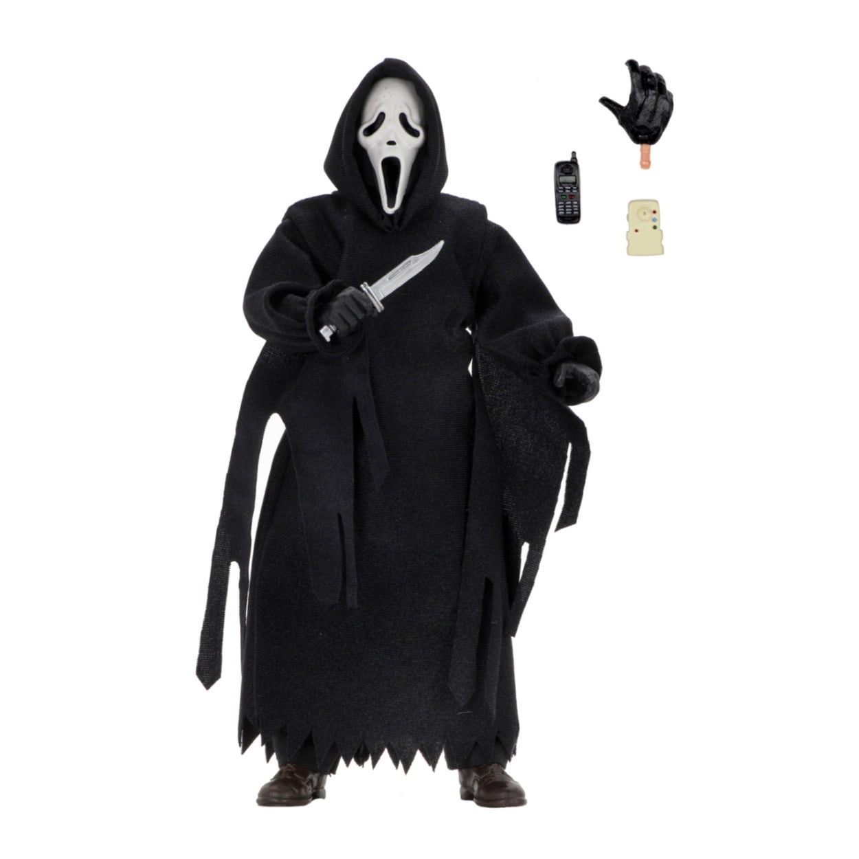 "NECA Scream Ghostface 8"" Fully Poseable Horror Figure, Halloween ...