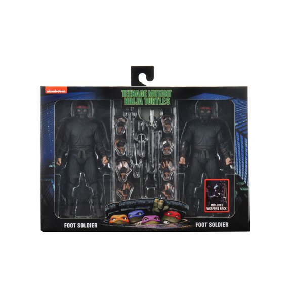 Neca TMNT 90's Movie Foot Soldier 7 Inch Action Figure 2 Pack - Walmart.com