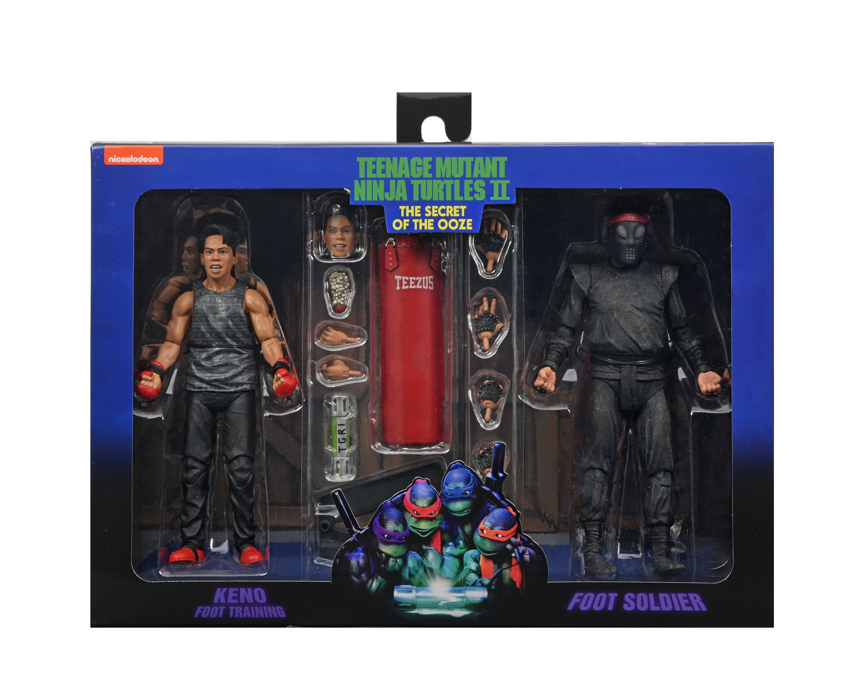 "NECA TMNT Movie: Foot Training Keno & Ooze Soldier 7"" Scale Action ...